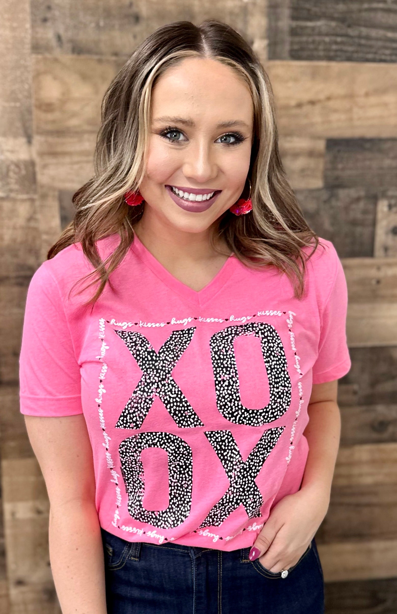 XOXO Hugs & Kisses Tee by Texas True Threads – Blessed Buffalo Boutique