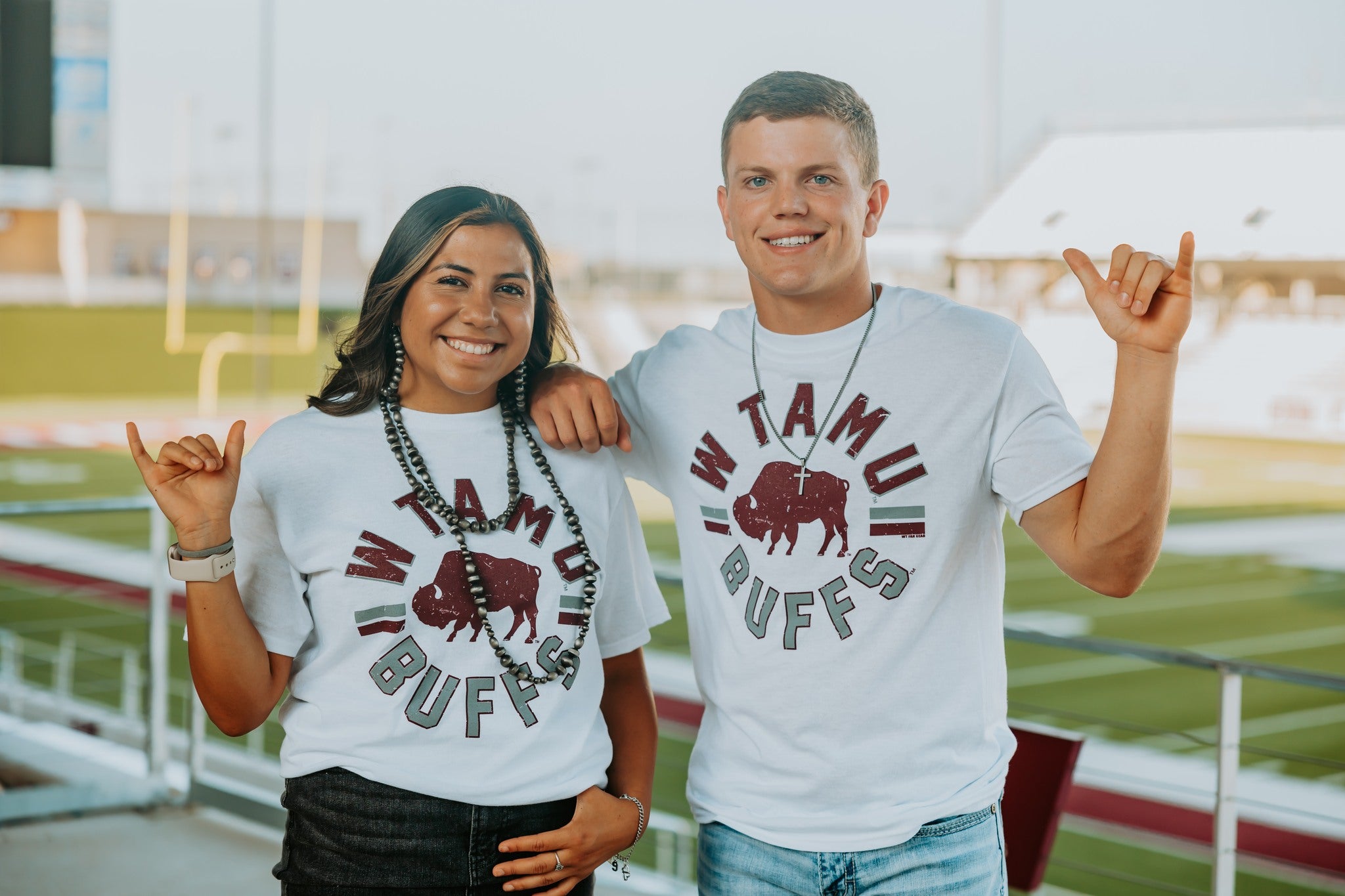 WTAMU Buffs Circle Tee – Blessed Buffalo Boutique
