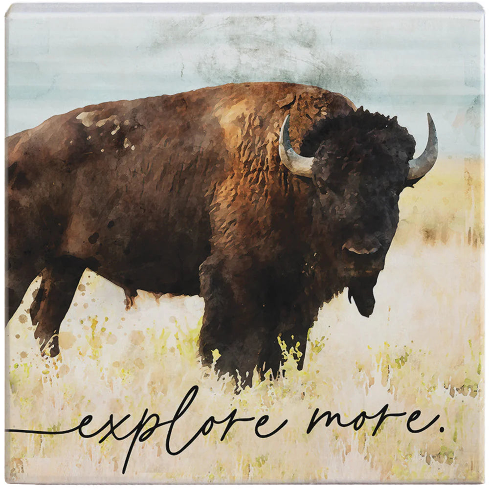 Explore More Buffalo Gift Block – Blessed Buffalo Boutique