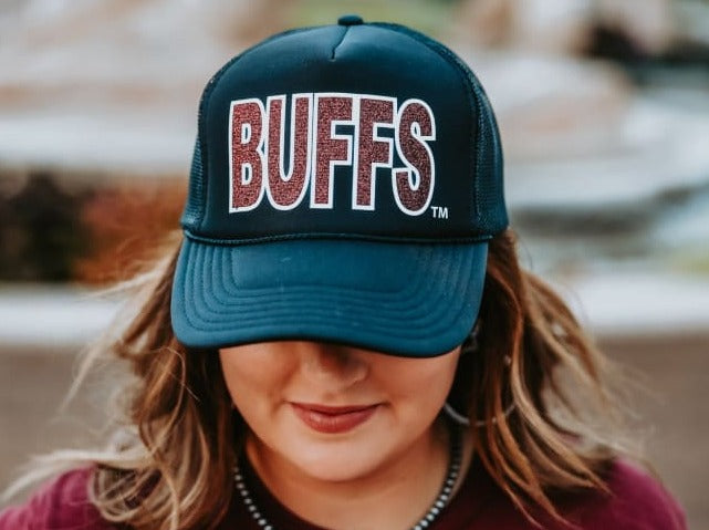 Buffs Black Trucker Hat @ Blessed Buffalo Boutique